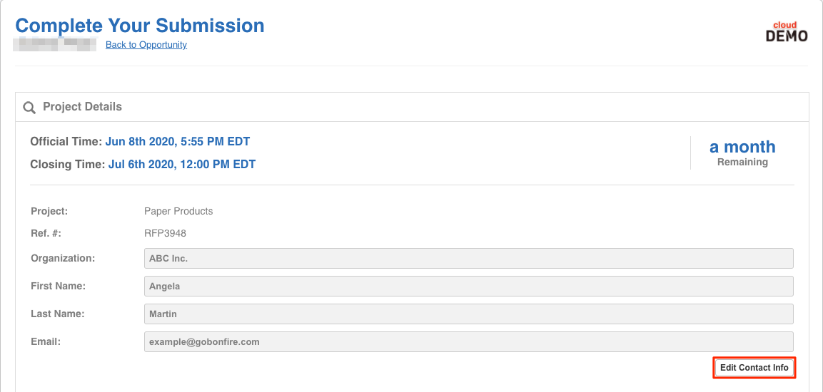 Creating and Uploading a Submission